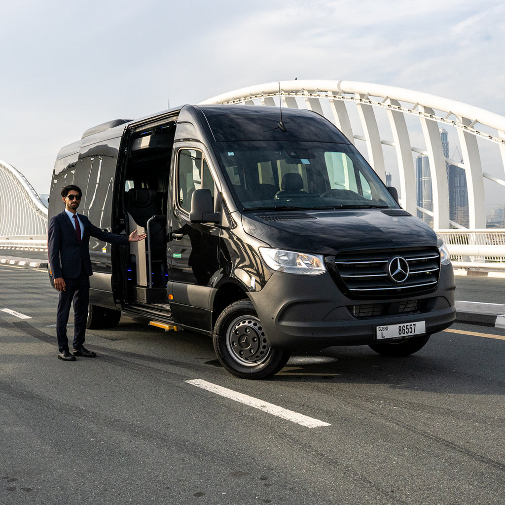 Mercedes Sprinter Van Rental in Dubai | Chauffeur Service