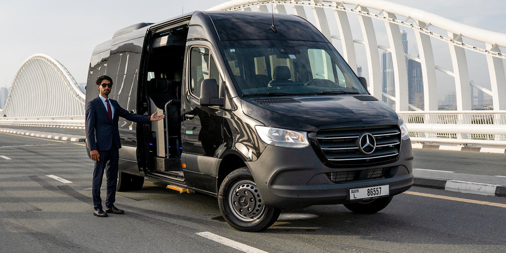 Mercedes Sprinter Van Rental in Dubai | Chauffeur Service